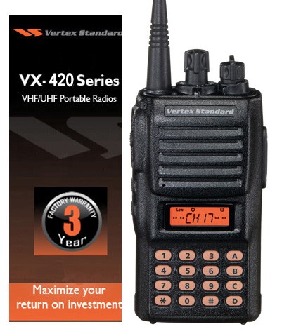 Bộ đàm Vertex Standard VX 420 - Bộ đàm cầm tay chính hãng