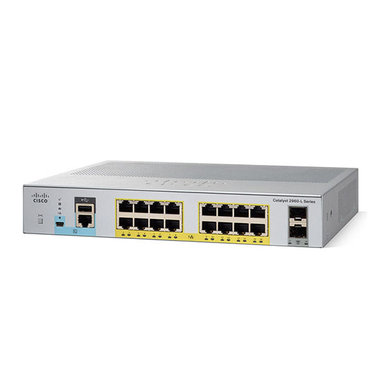 Switch Cisco C1000-16P-2G-L